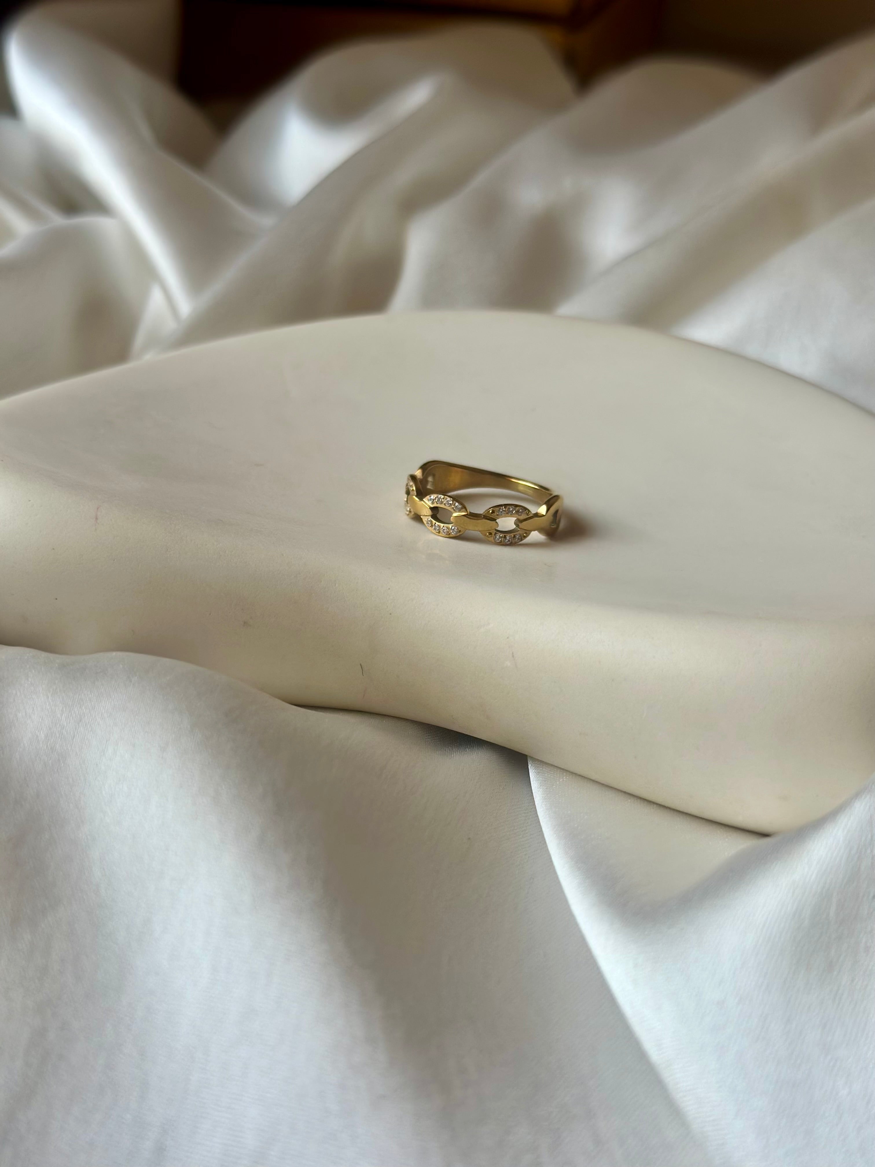 Luxe Chain Link Ring – Aurel